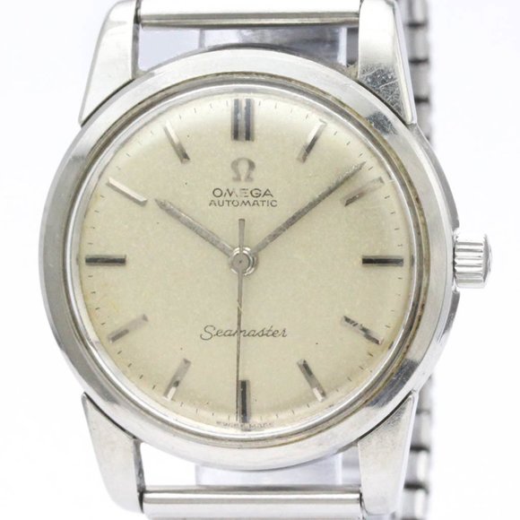 Omega | Accessories | Vintage Omega Seamaster Cal 552 Stainless Steel Mens Watch 6509 Bf557763 ...
